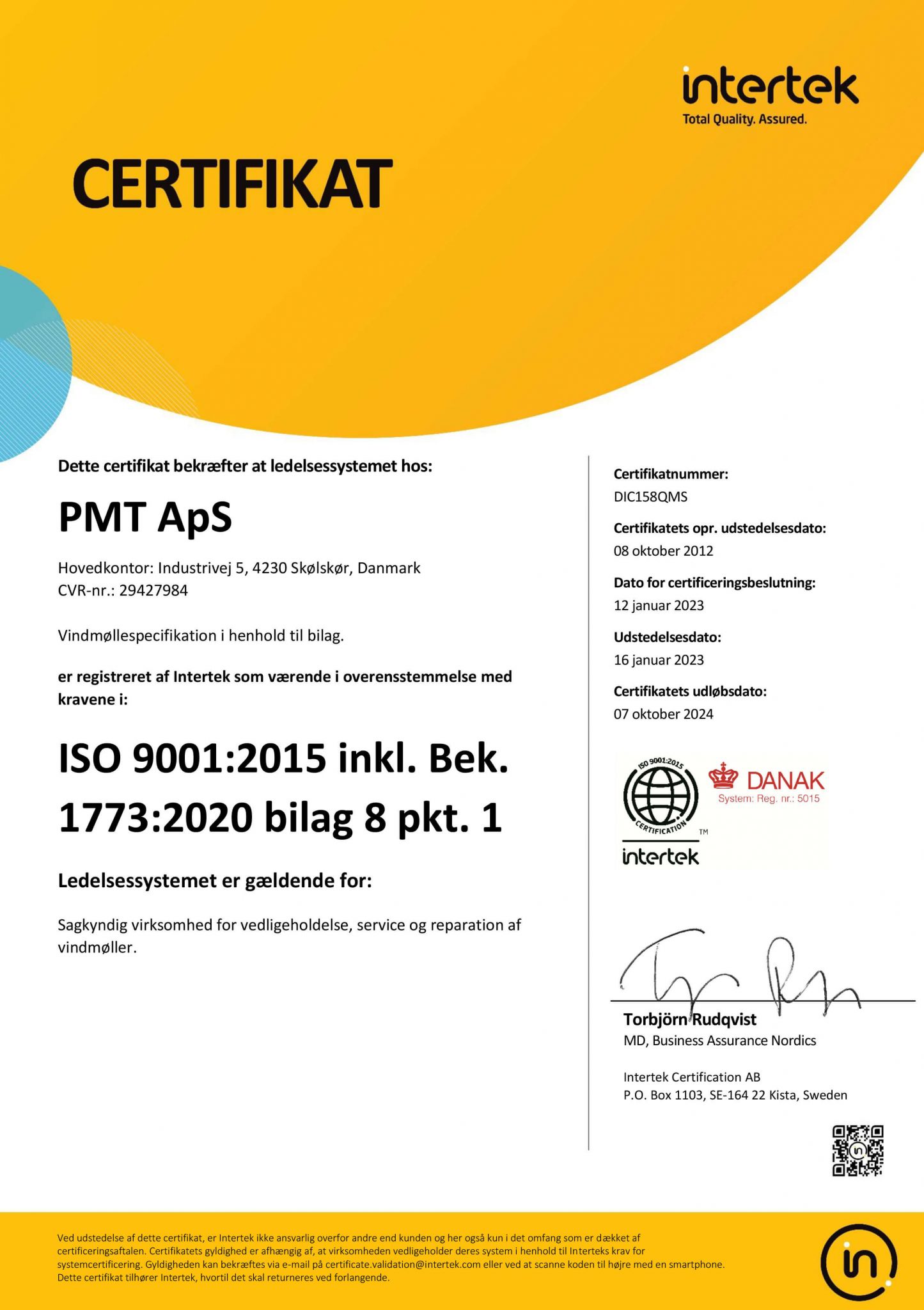 2023-ISO-9001-inkl_compress - PMT ApS